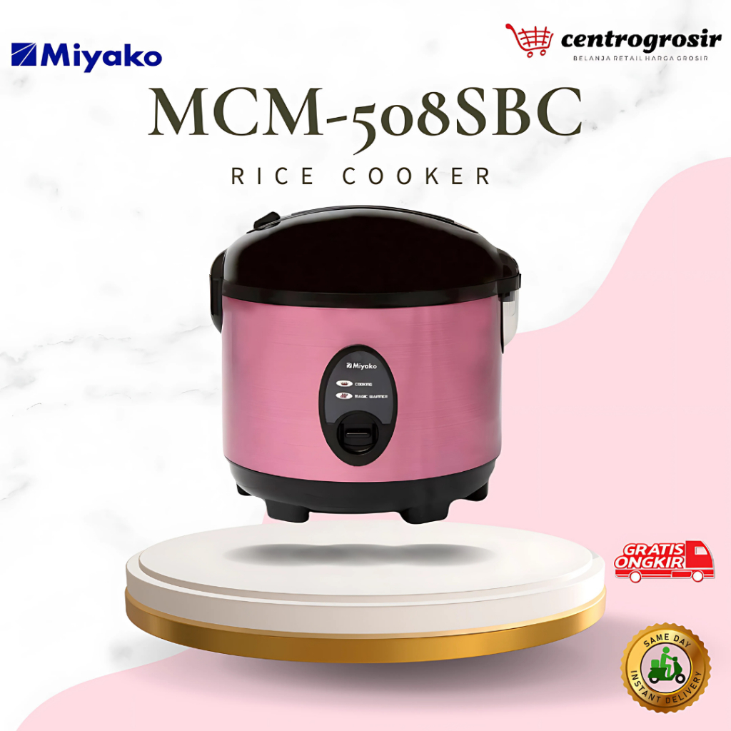 Jual Miyako MCM508SBC Magic Com 1.8 Liter 3in1 Stainless Magic Warmer ...