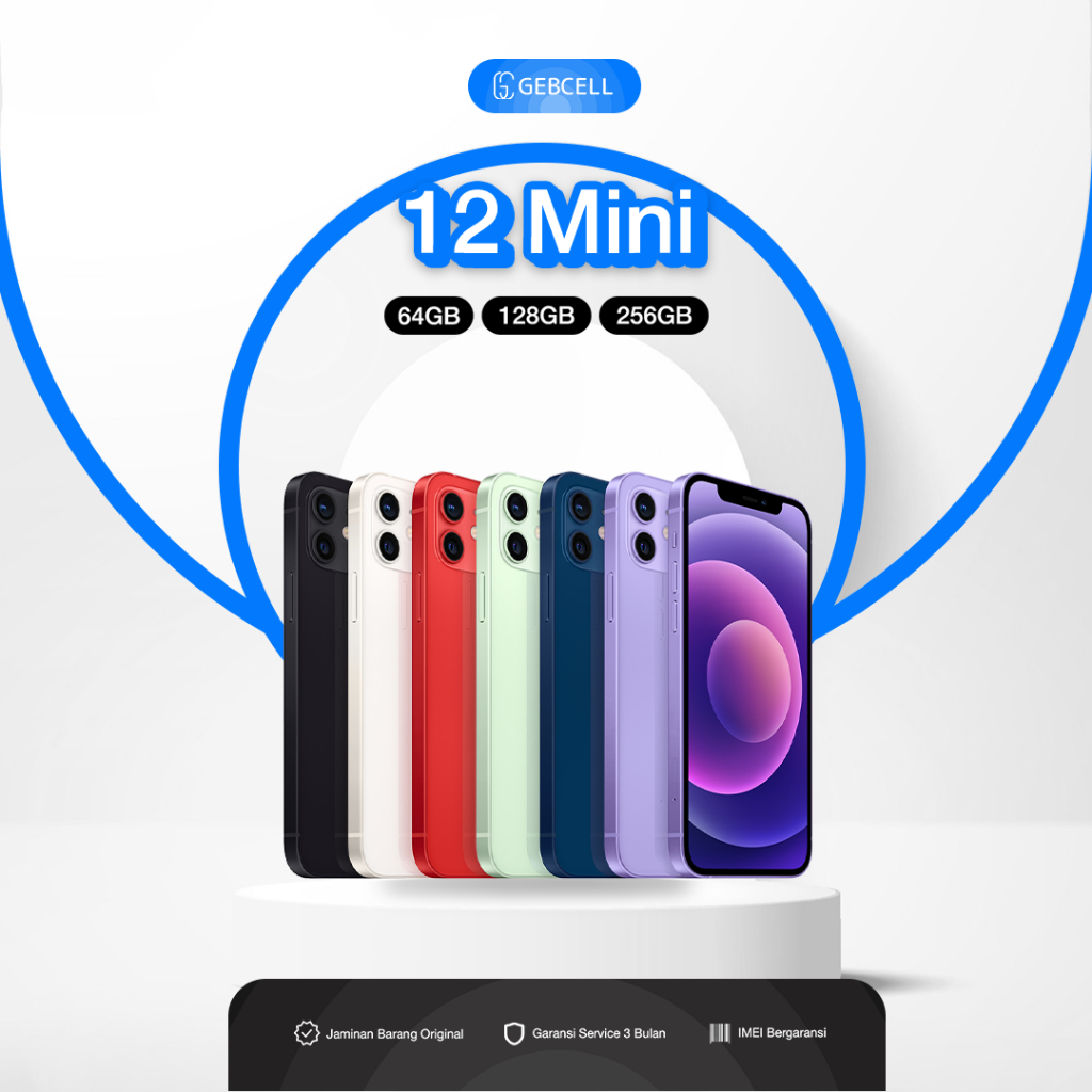 Jual IP 12 MINI SECOND ORIGINAL 64GB 128GB 256GB NO MINUUS MULUSS ...