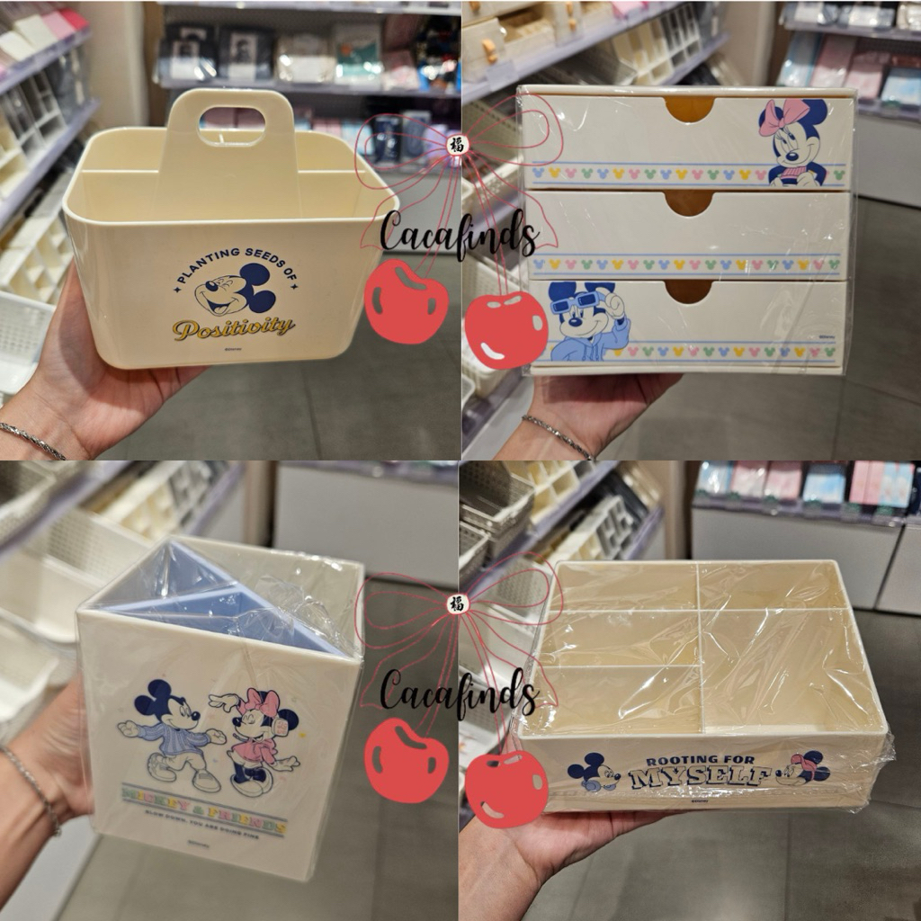 Jual OHSOME x Disney‼️Storage Box / Kotak Penyimpanan Mickey Mouse In ...