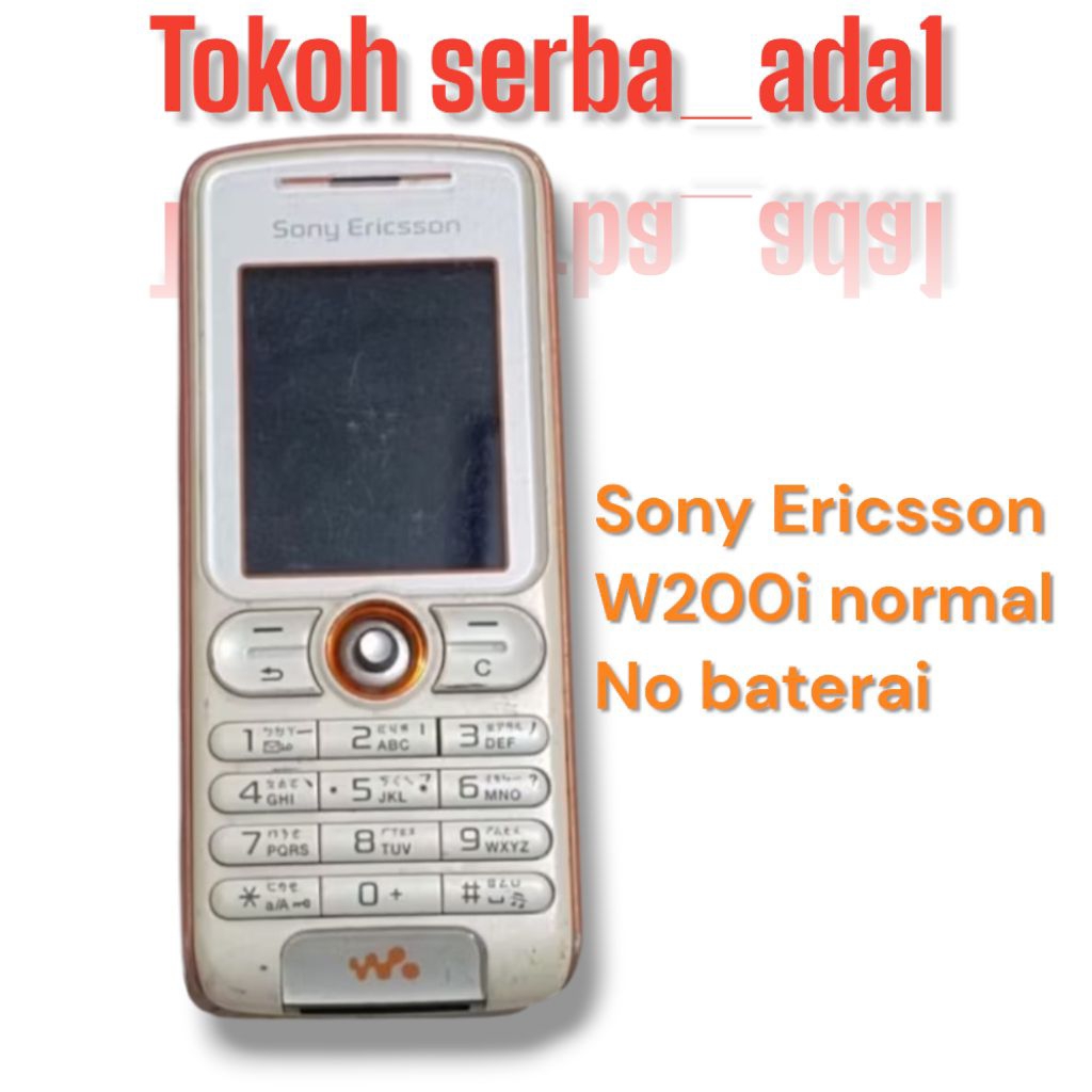 Jual Sony Ericsson W200i normal no baterai | Shopee Indonesia