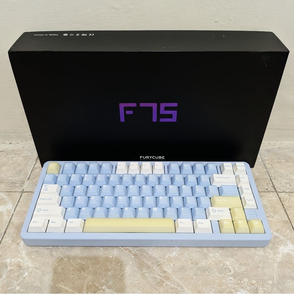Jual Keyboard Furycube F75 Pro Alumunium | Shopee Indonesia
