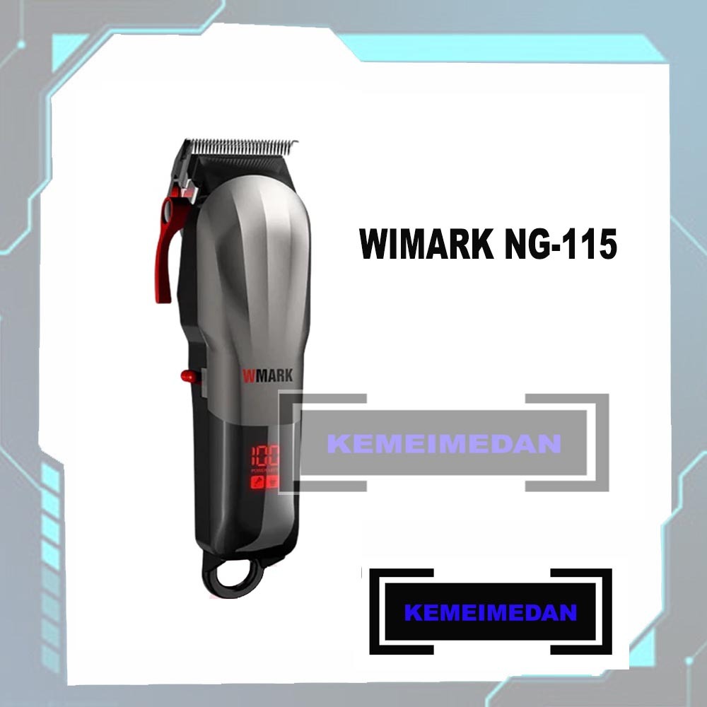 Jual WMARK NG 115 Hair Clipper 7000 RPM Alat Cukur Rambut Professional Berkualitas | Shopee ...