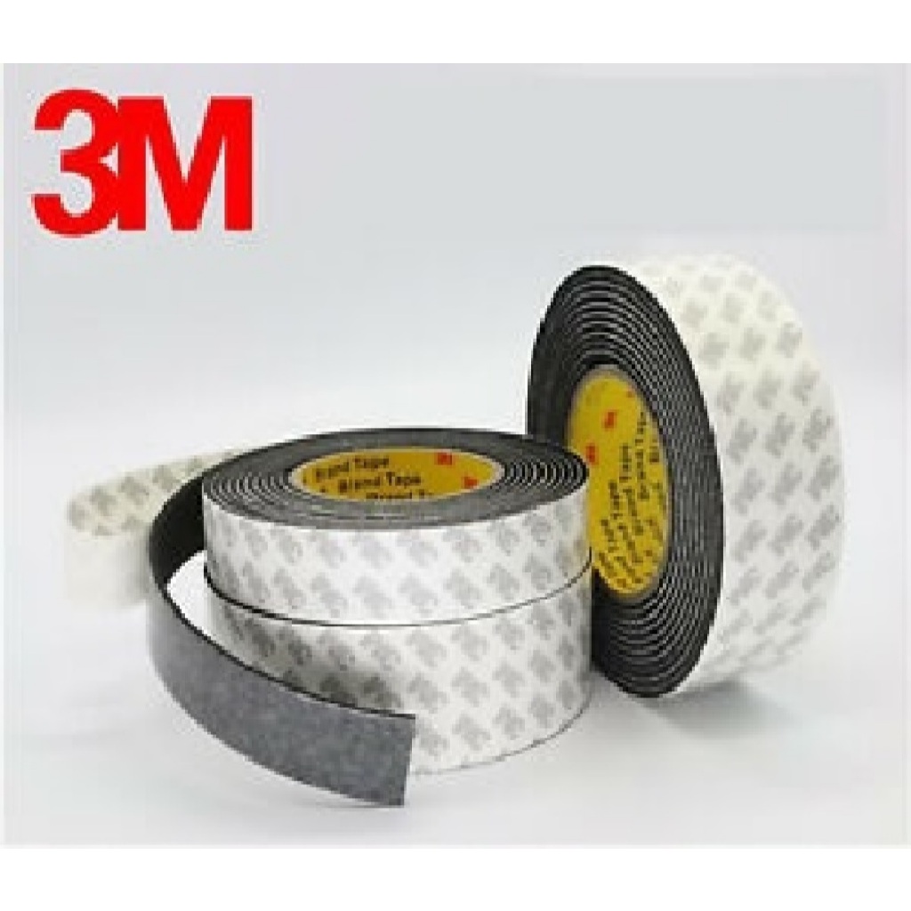 Jual Single Sided Foam Tape 3M 6mmx5mx1mm (lebarxpanjangxtebal foam ...