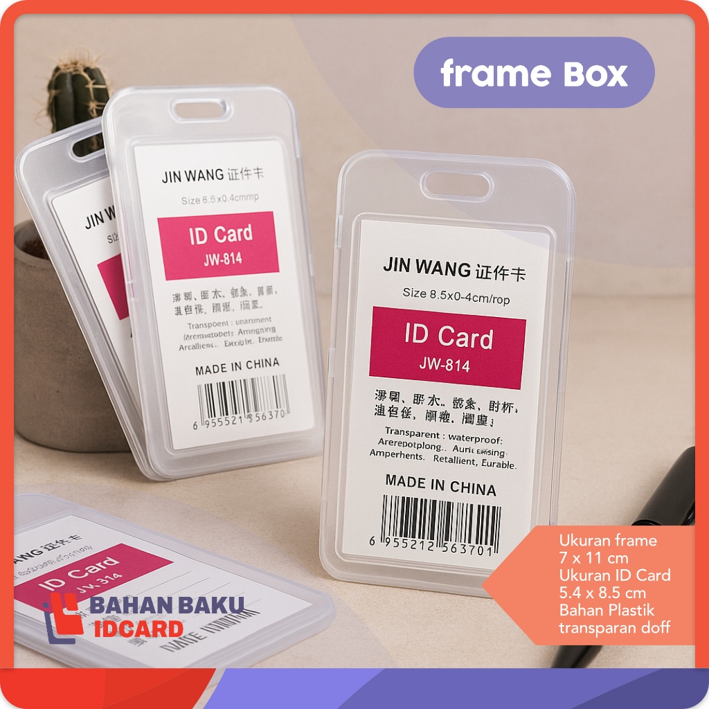 Jual frame casing BOX tempat ID card flashdisk holder BENING TUTUP ...