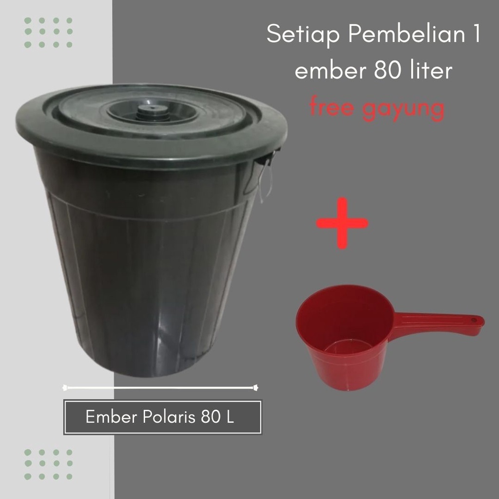 Jual Ember Plastik Besar Kamar Mandi Bak Mandi Ember Plastik Jumbo ...
