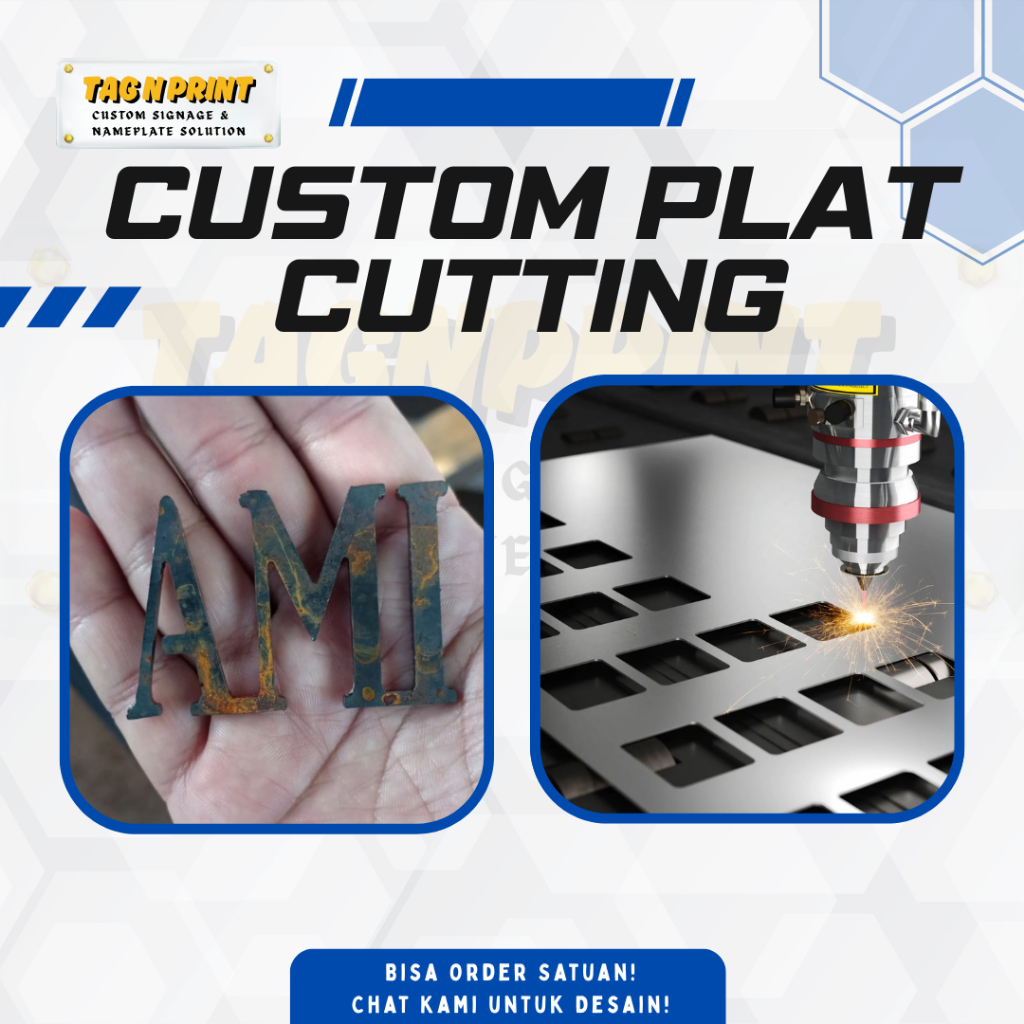 Jual Plat Cutting Custom – Stainless / Aluminium / Besi | CNC Laser ...