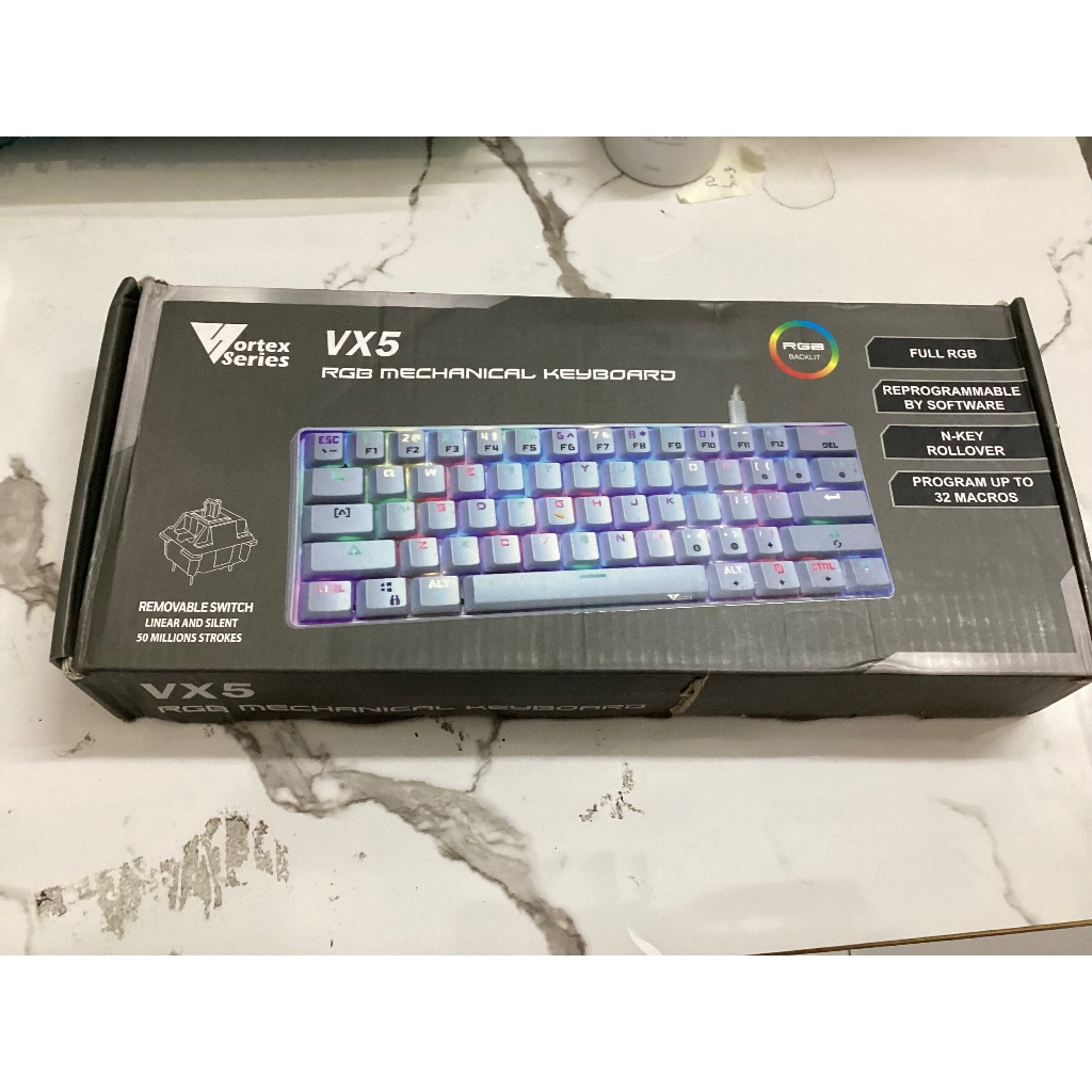 Jual Vortex RGB Mechanical Keyboard | Shopee Indonesia