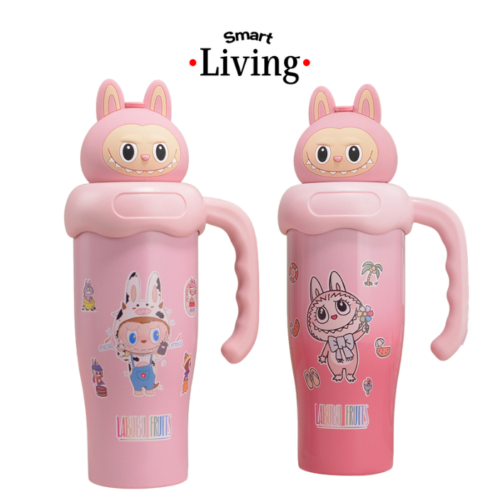 Jual SMRTLIV - TERBARU! Tumbler Stainless 304 Labubu 700ML Mug ...