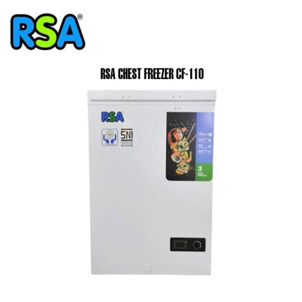 Jual Chest Freezer RSA CF-110/ Freezer Box RSA 100 Liter | Shopee Indonesia