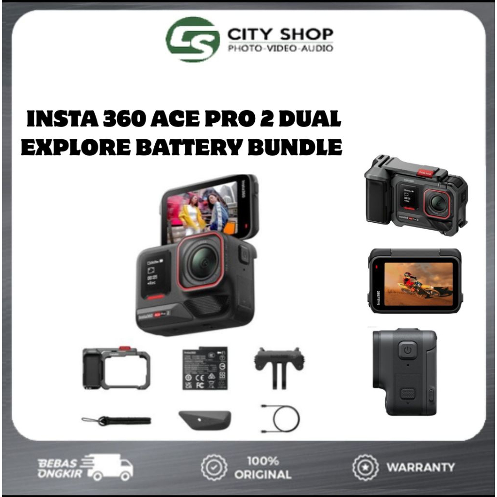 Jual Insta360 Ace Pro 2 Action Camera Xplorer Bundle Garansi Resmi ...