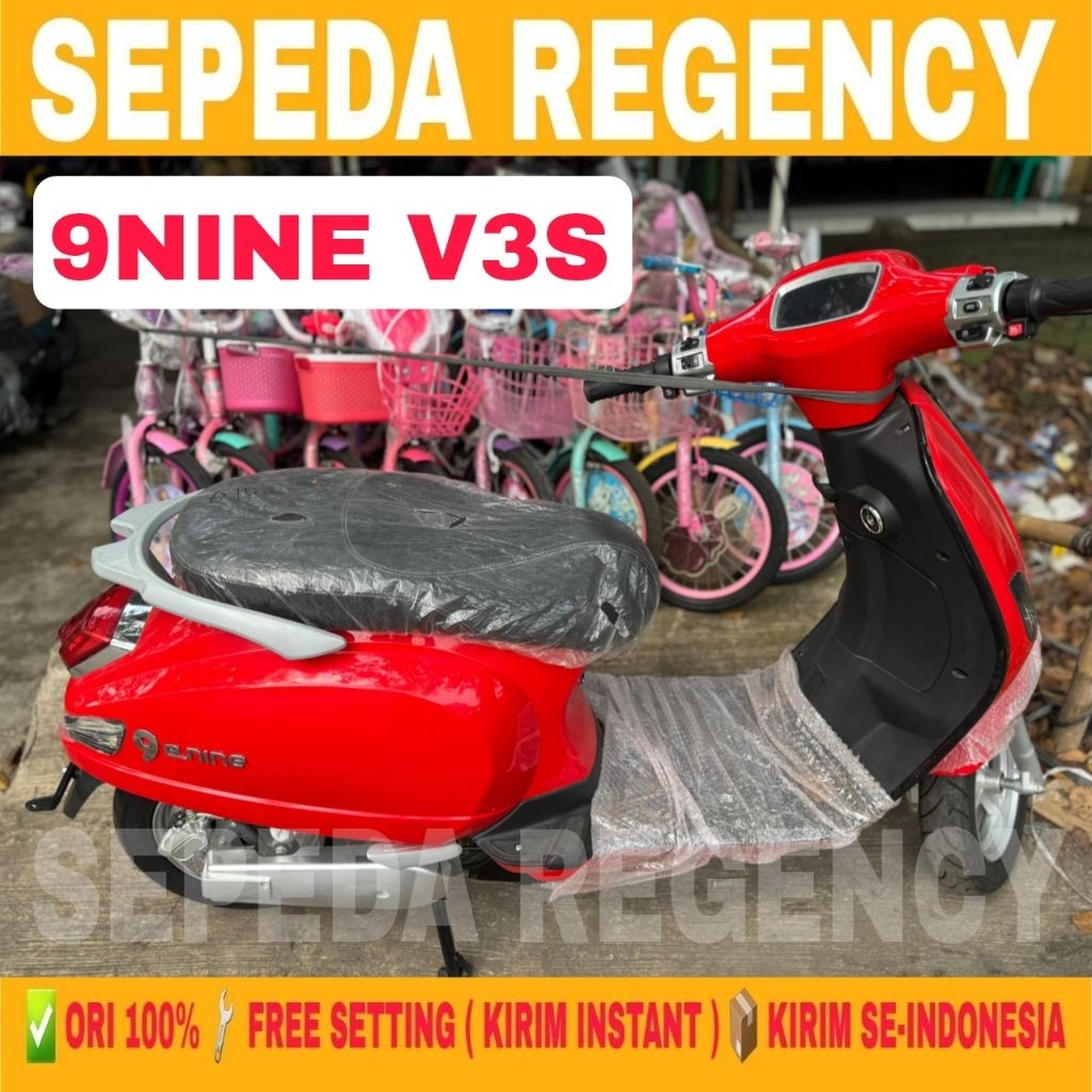 Jual Sepeda Motor Listrik E-NINE V3 S ENINE V3S Electric Bike Power ...