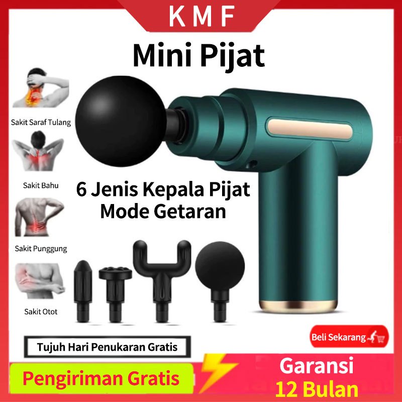 Jual Alat Pijat Elektrik Massage Gun Mini Fascial Gun Smart Alat Pijat ...