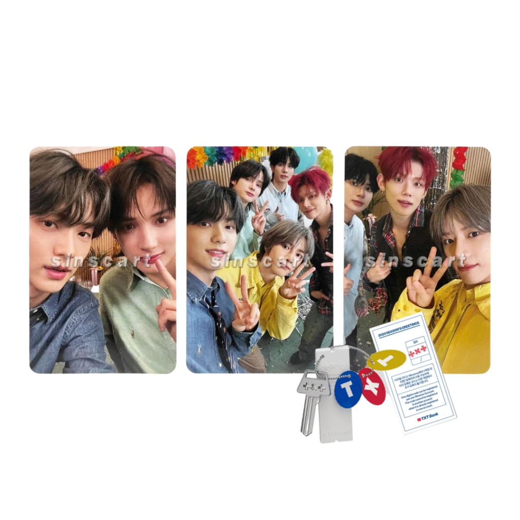 Jual Official TXT Season Greeting 2025 — Photocard / PC | SG 25 Party ...