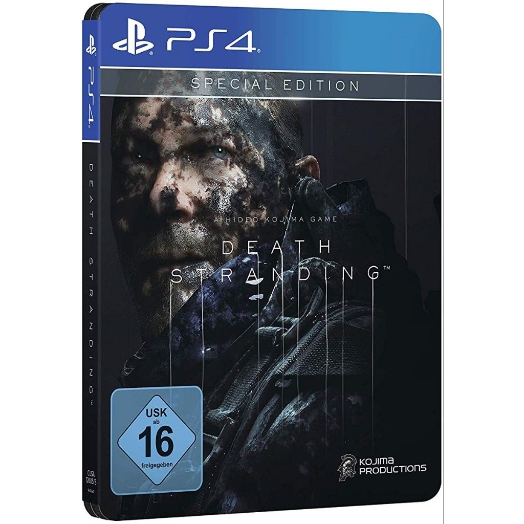 Jual Death stranding spesial edition steelcase PS4 kaset ps5 bd ps4 ...