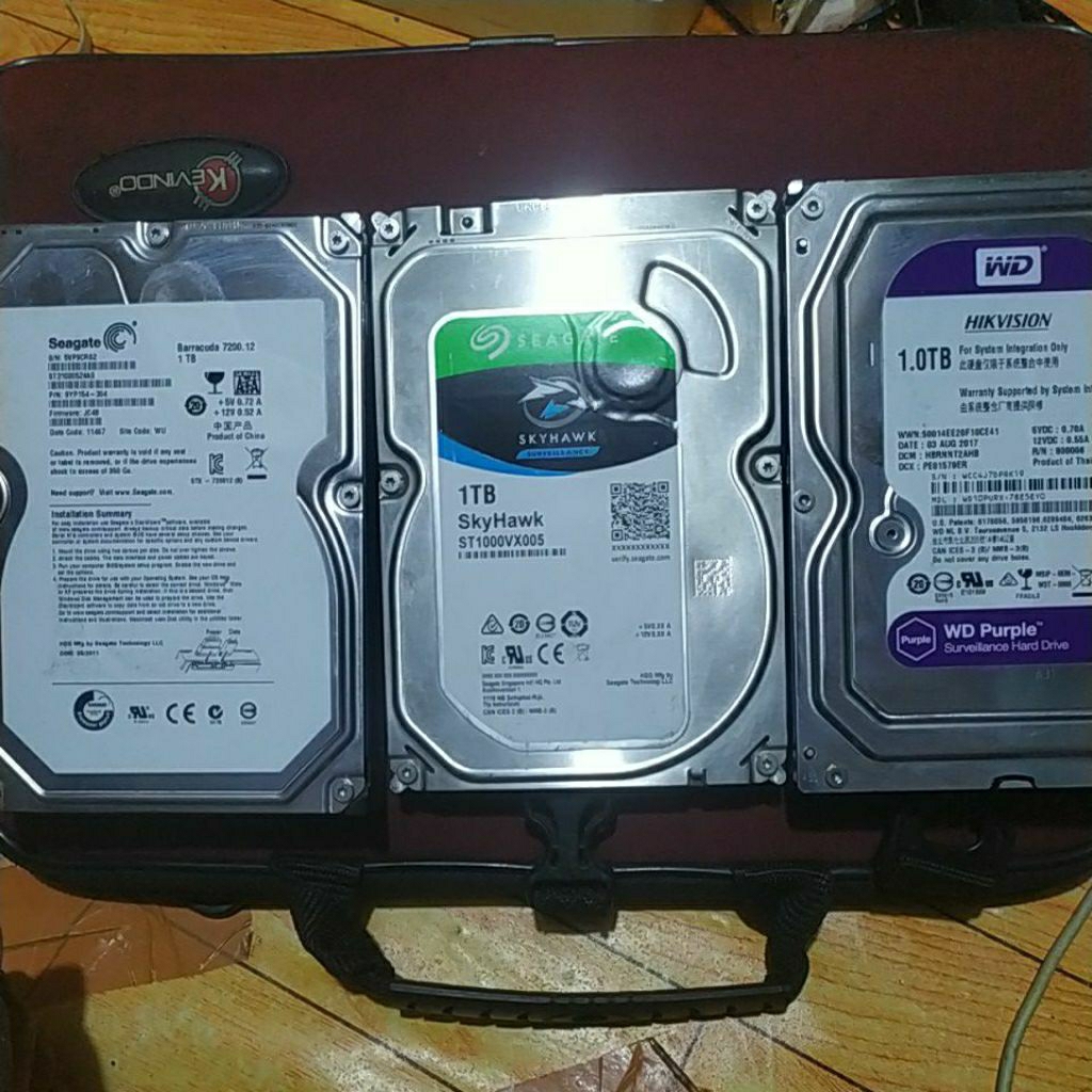 Jual hdd pc cctv 1tb berbagai merek health:100% unit normal siap pakai ...