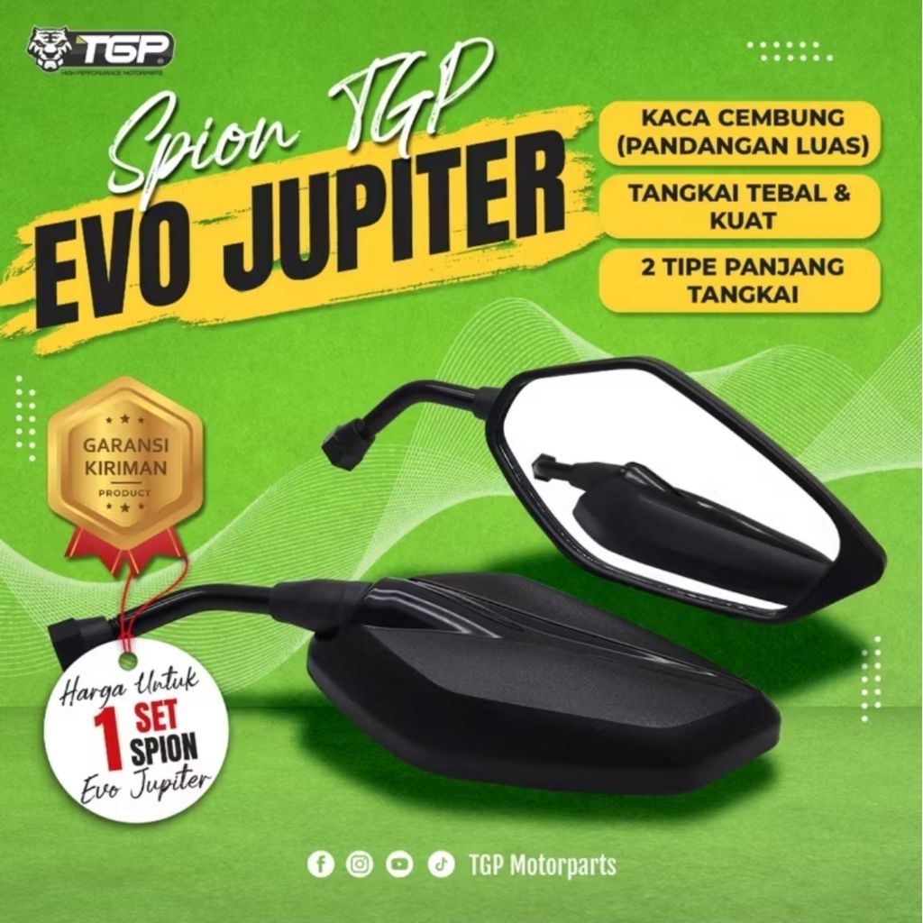 Jual TGP Spion Evo Jupiter Kaca Cembung Universal Yamaha Lexi Freego ...