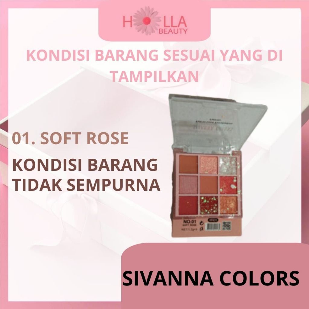 Jual SIVANNA COLORS FALL IN LOVE EYESHADOW PALETTE HF631/EYESHADOW ...