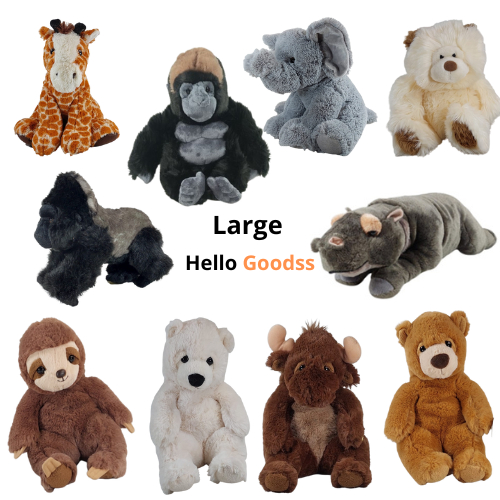 Jual Boneka Binatang Gajah Elephant Gorila Kingkong Sloth Jerapah ...