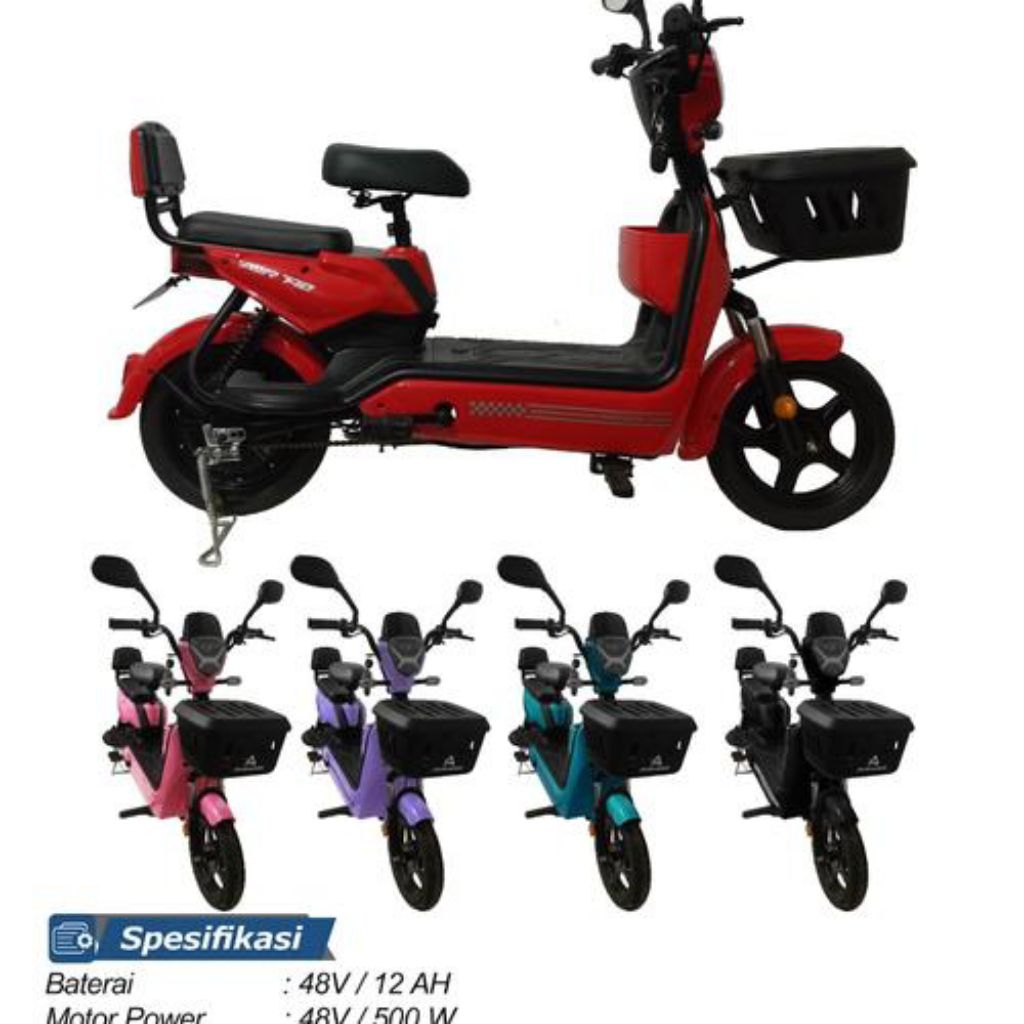 Jual SEPEDA LISTRIK PACIFIC AVENGER AV770 | Shopee Indonesia