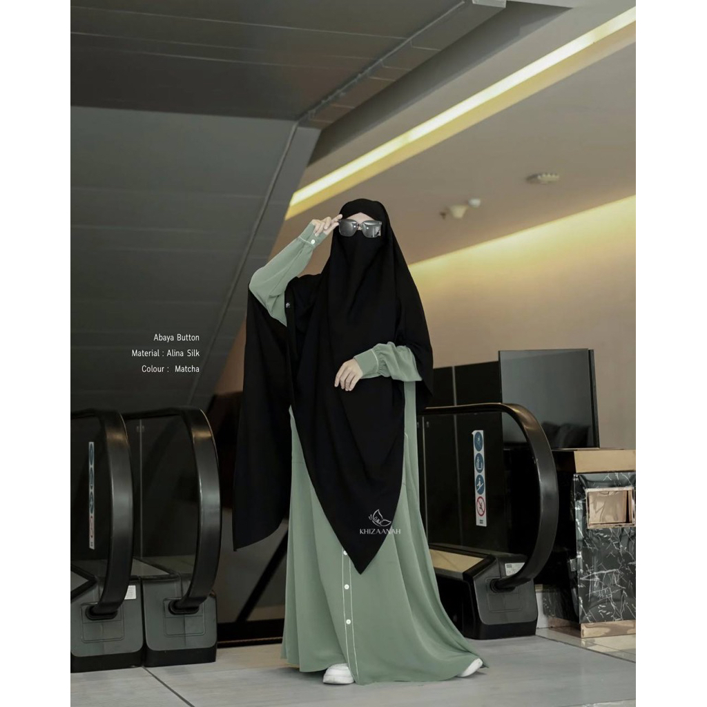 Jual Button Line Abaya & FK LULA | FK CALLA by Khizaanah Sunah | Gamis ...