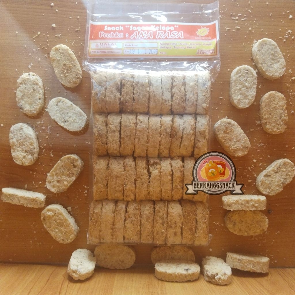 Jual Sagon Kelapa Khas Jawa 320g | Kue Sagon Oval Premium | Rasa Manis ...