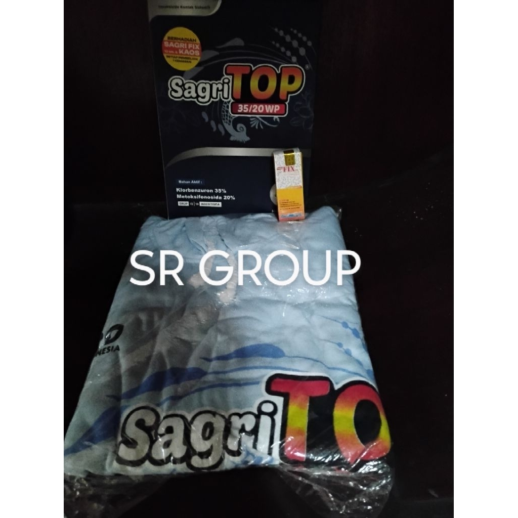 Jual SagriTOP 35/20 WP kemasan 80 gr Bonus Kaos dan Sagri Fix | Shopee ...