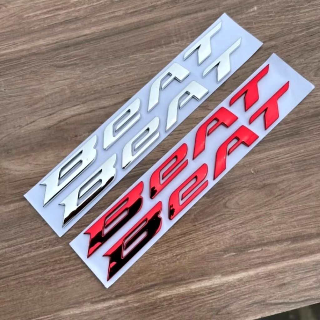 Jual Emblem New Beat Deluxe 2025 Sepasang kanan kiri | Shopee Indonesia