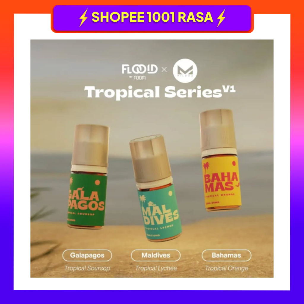 Jual Foom Tropical V1 Series Saltnic 30ml 30mg By Foom X Mildos | Shopee Indonesia