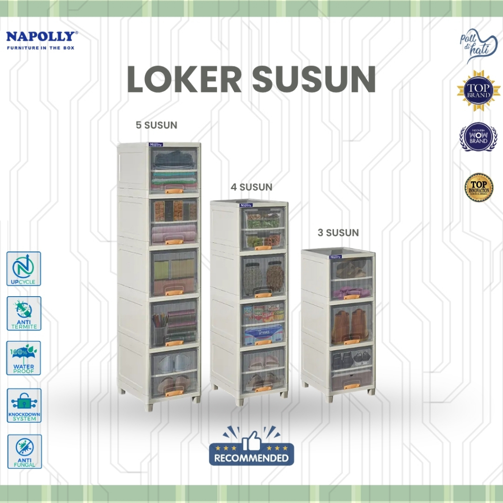 Jual LOKER SEPATU/LOKER BUKU, MINIMALIS 3 SUSUN | Shopee Indonesia