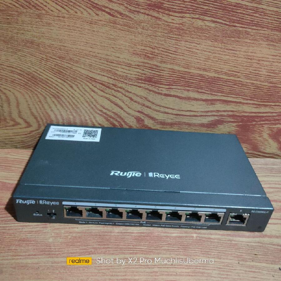 Jual Ruijie-Reyee RG-ES209GC-P | 9-Port Gigabit Smart Cloud Mananged ...