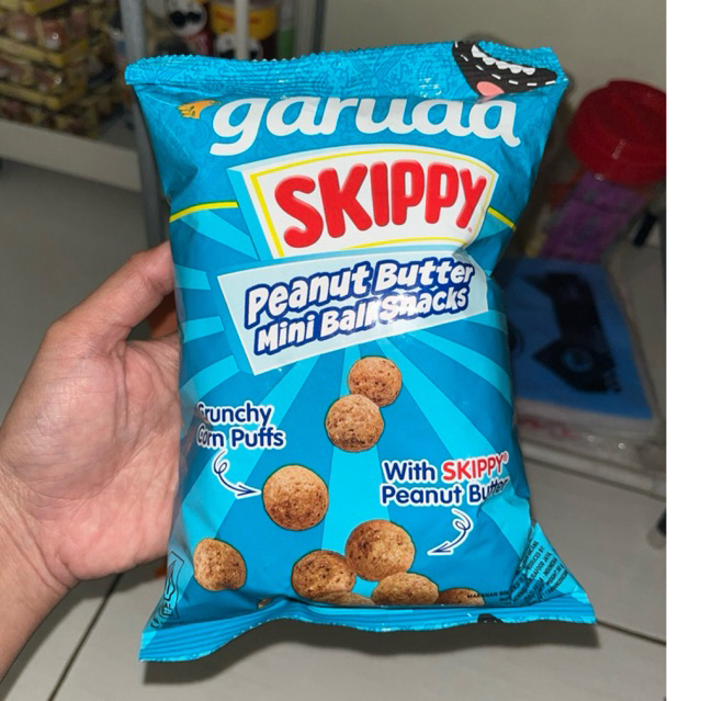 Jual GARUDA SKIPPY PEANUT BUTTER MINI BALL 50g | Shopee Indonesia