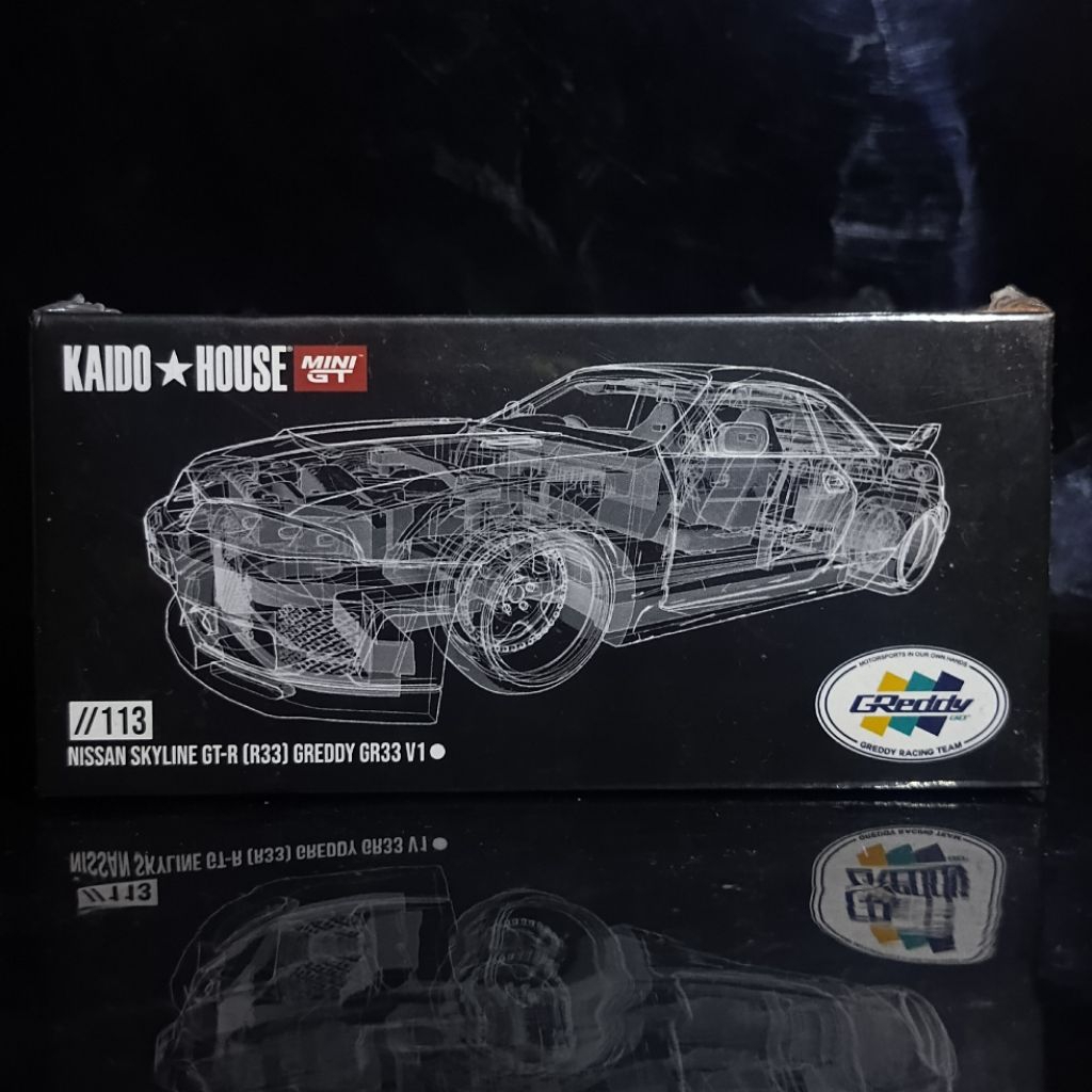 Jual MINI GT KAIDO HOUSE NISSAN SKYLINE GTR R33 GREDDY V1 | Shopee ...