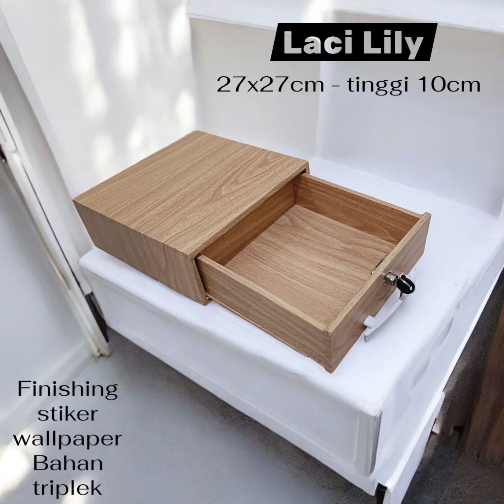 Jual Laci Lily Laci Tanpa Sekat Laci Portable Laci Meja Drawer Laci ...