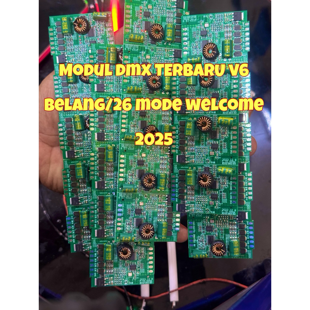 Jual modul BELANG MANUAL DMX 210 MODE V6 terbaru 26 mode welcome | Shopee Indonesia
