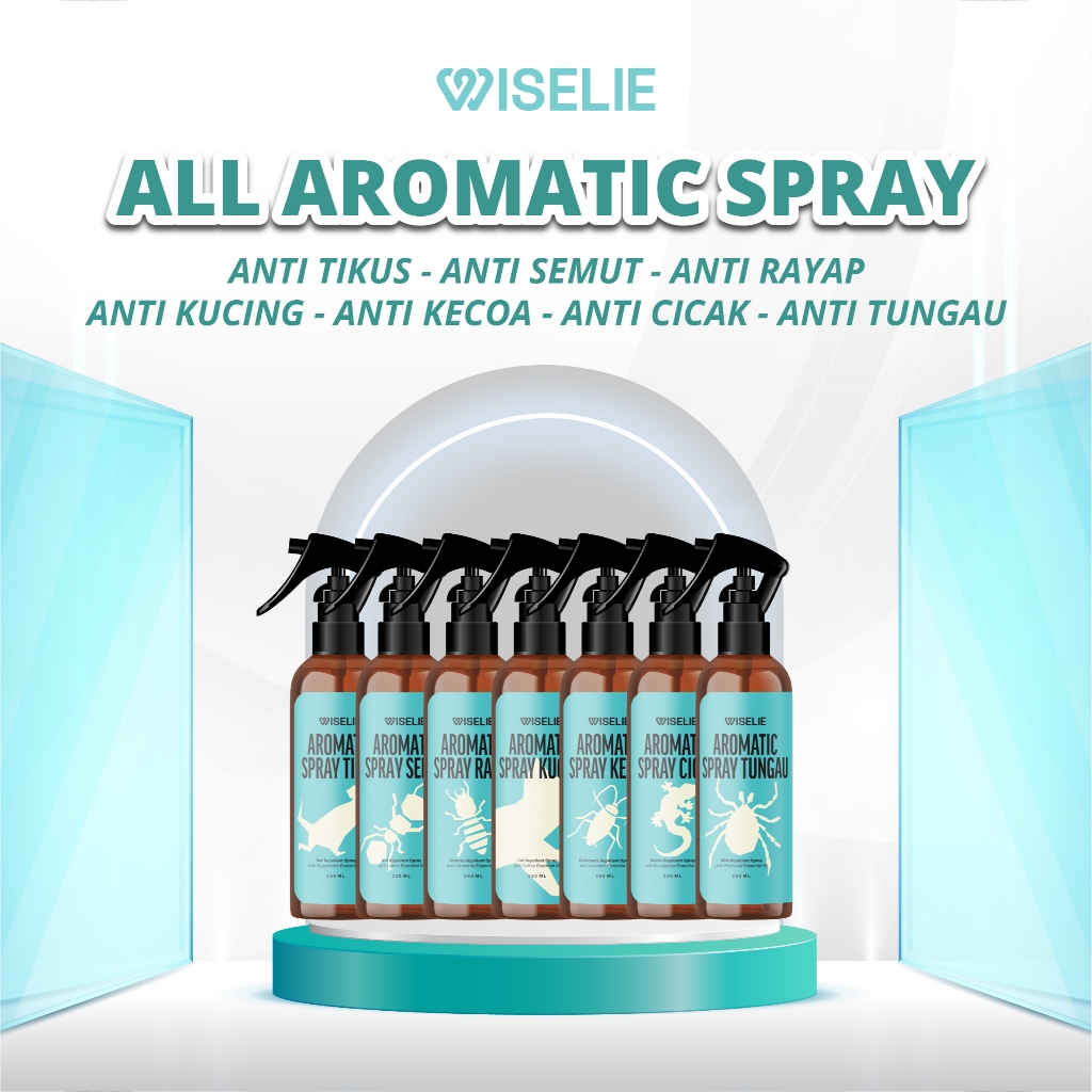 Jual Wiselie Paket Hemat Aromatic Spray Pengusir Hama Semut Kecoa Tikus ...