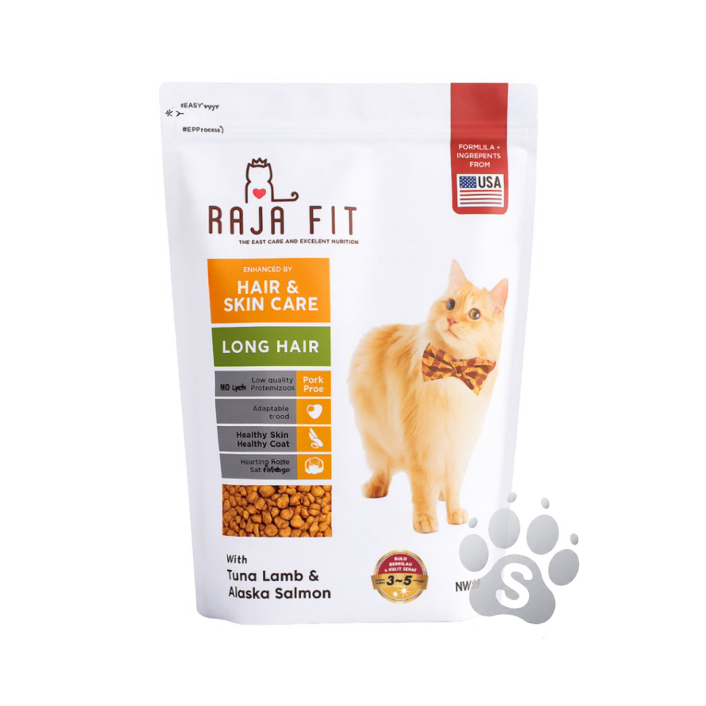 Jual RAJA FIT CAT FOOD KITTEN/ADULT/LONG HAIR/MAKANAN KERING KUCING 2 ...