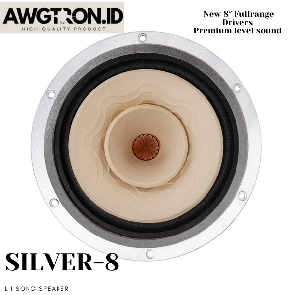 Jual Lii Audio Silver 8 New 8″ Fullrange Drivers Premium level sound ...