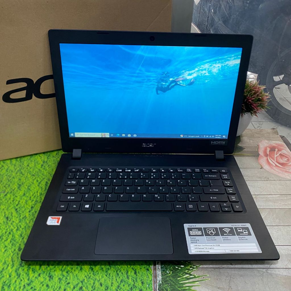 Jual Acer Aspire 3 A314-21 A4-9120e 4GB 256GB+HDD 1TB 14"HD Windows 11 ...