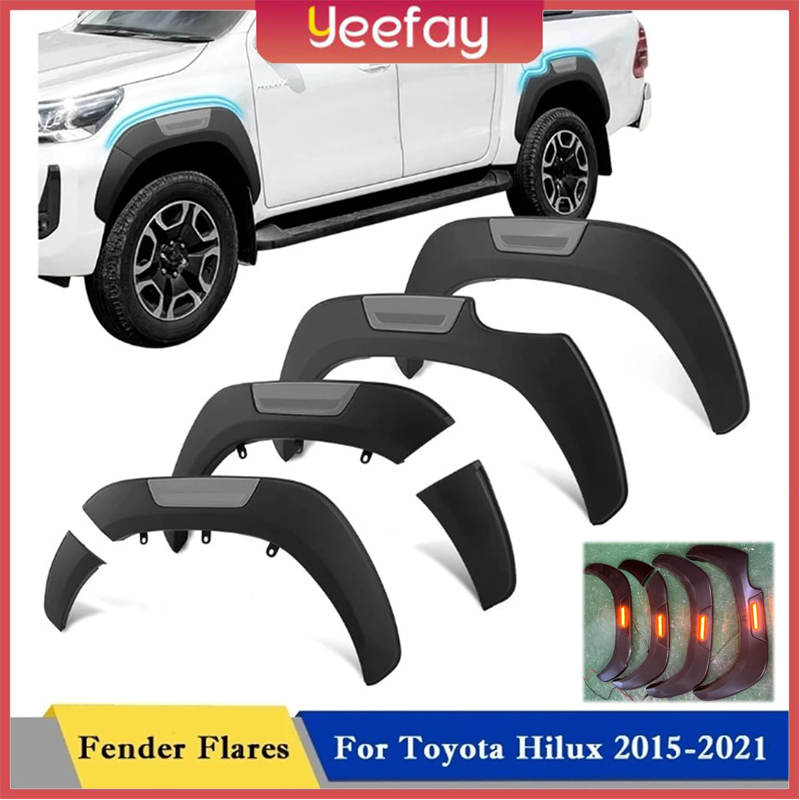 Jual Fender Trim TOYOTA HILUX 2015 2016 2017 2018 2019 2020 2021 ZLX ...