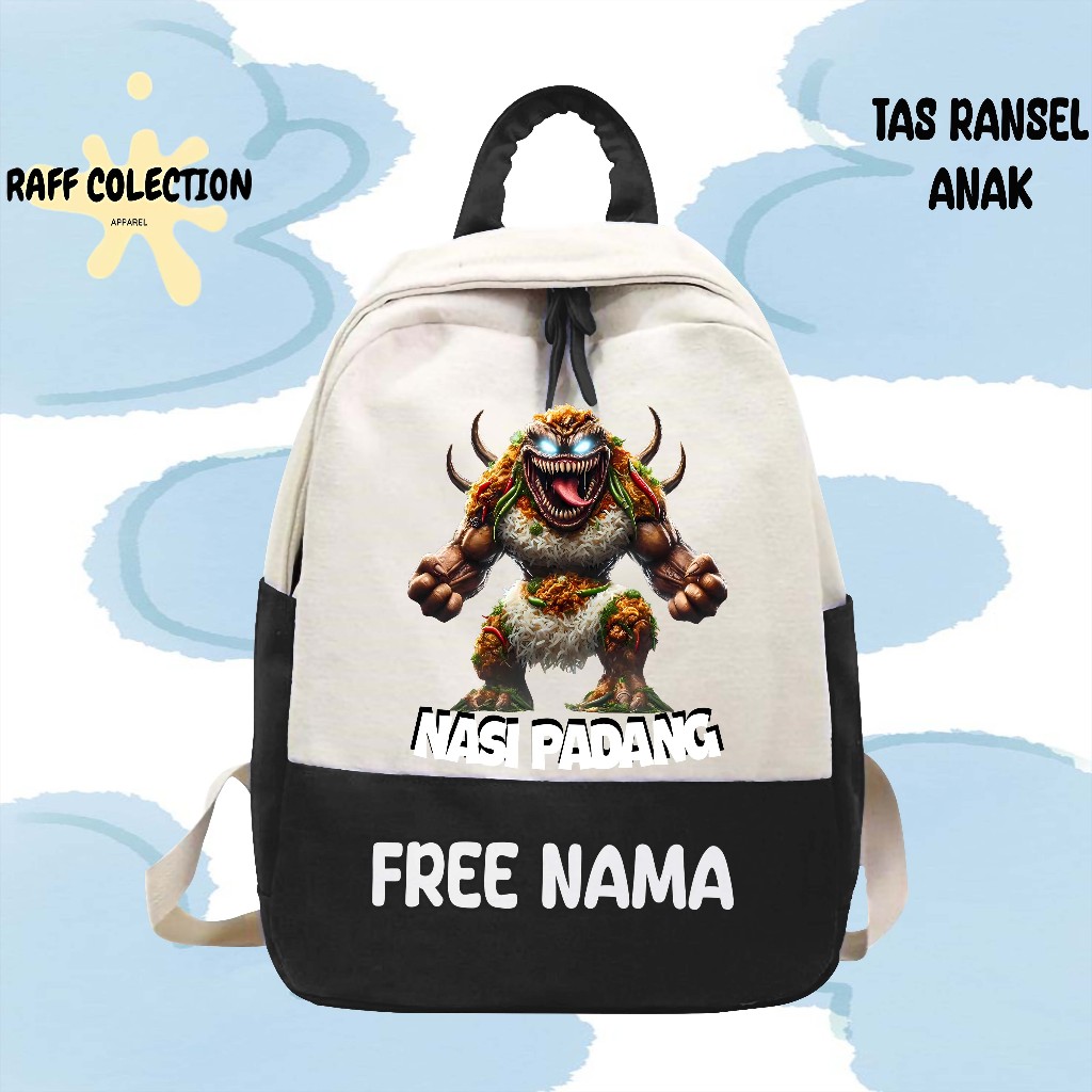 Jual [FREE NAMA] Tas Ransel Backpack Anak Sekolah TK/SD Motif ANOMALY ...