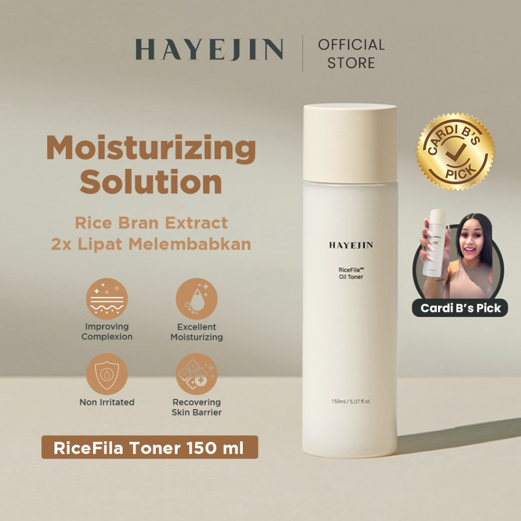 Jual [Cardi B's Pick] HAYEJIN RiceFila™ Toner 150ml | Shopee Indonesia