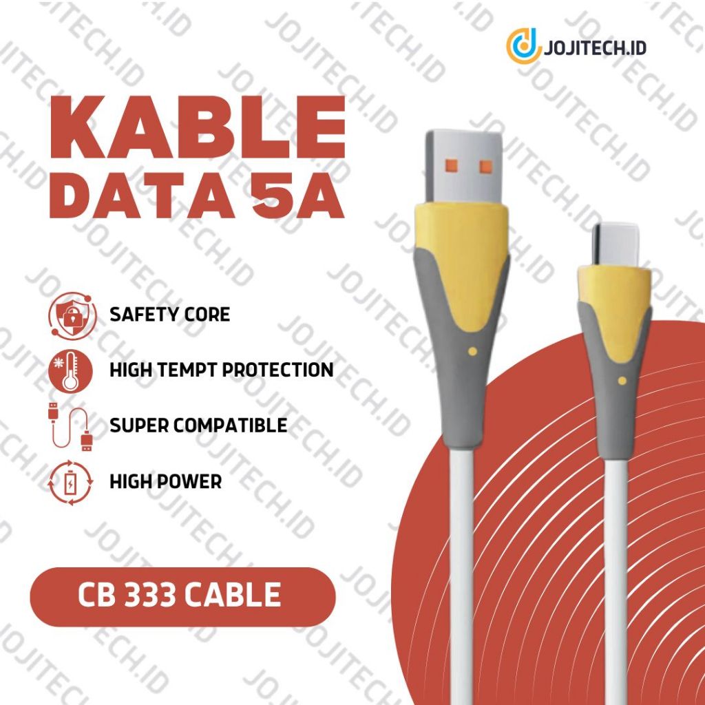 Jual Kabel Data / Kabel Charger CB-333 (1 Pcs) Premium (Micro / Type-C )Merek Arover. | Shopee ...