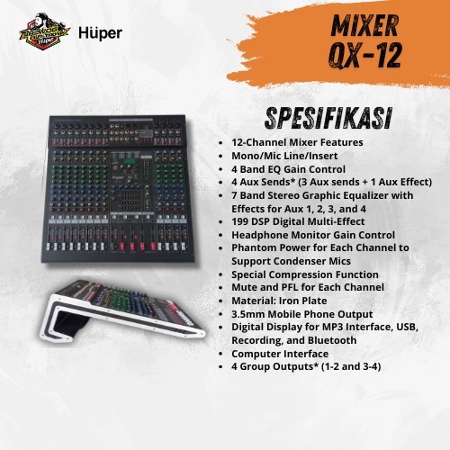 Jual QX-12 MIXER HUPER | Shopee Indonesia