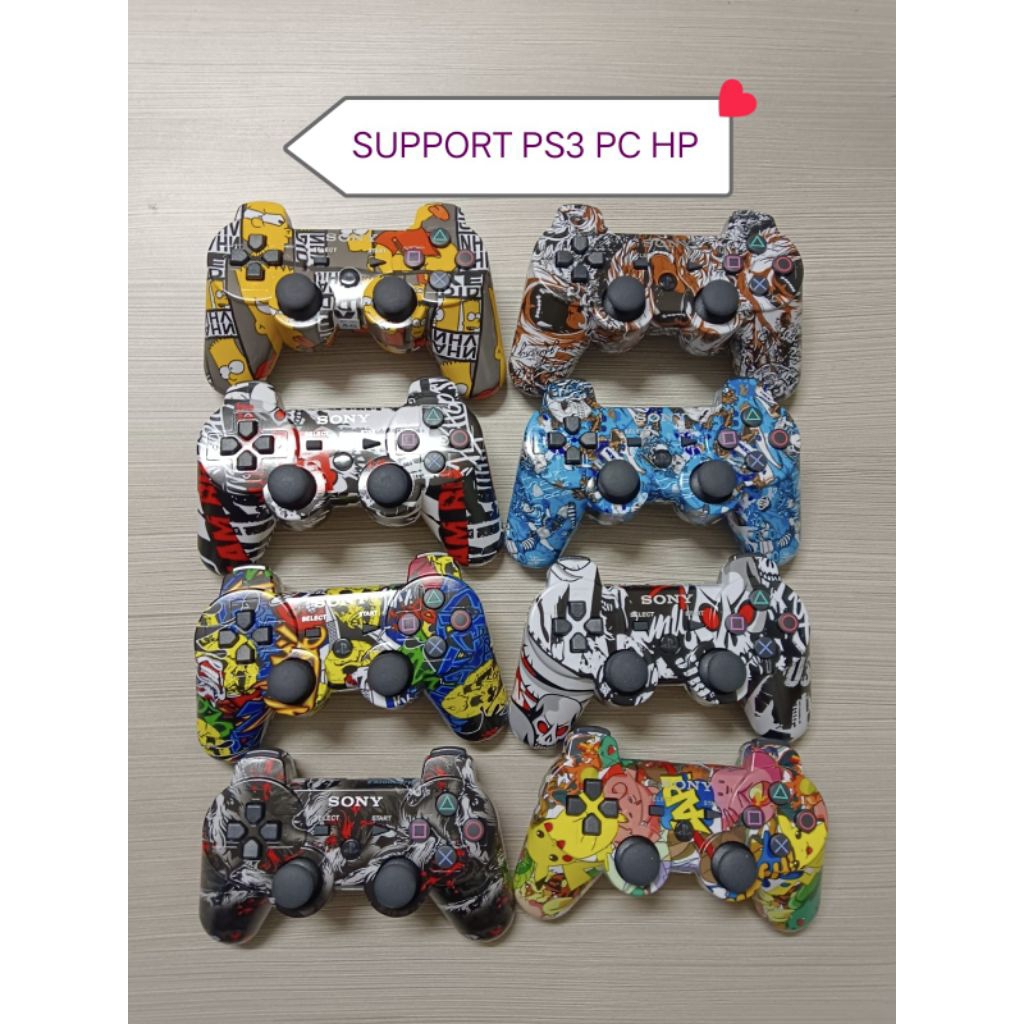 Jual STIK PS3 WIRELESS GETAR OP STIK PS3 ORIGINAL PABRIK CORAK STIK PS3 ...