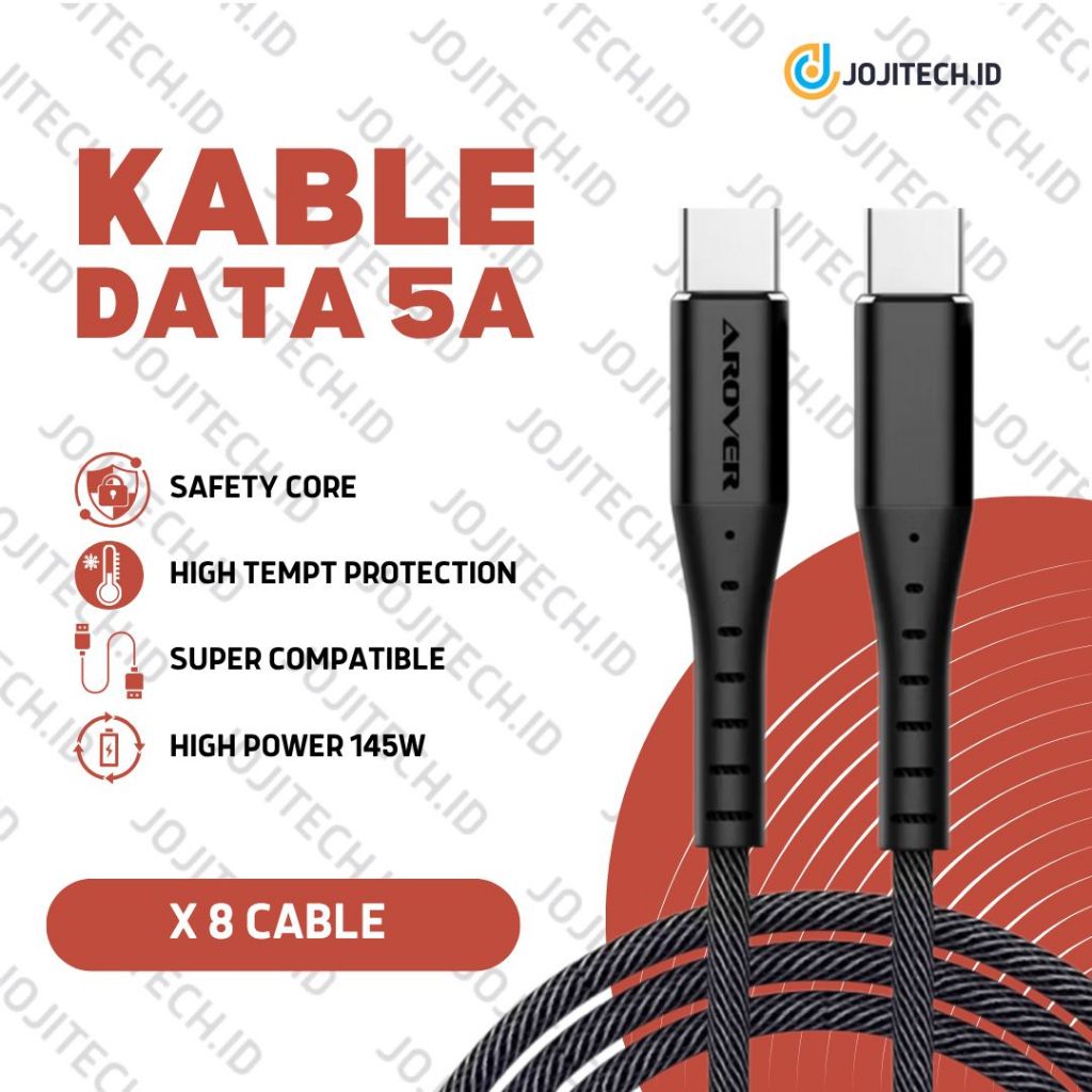 Jual Kabel Data 145W Fast Charging (Micro / Type- C / C To C) Model X-8 ...