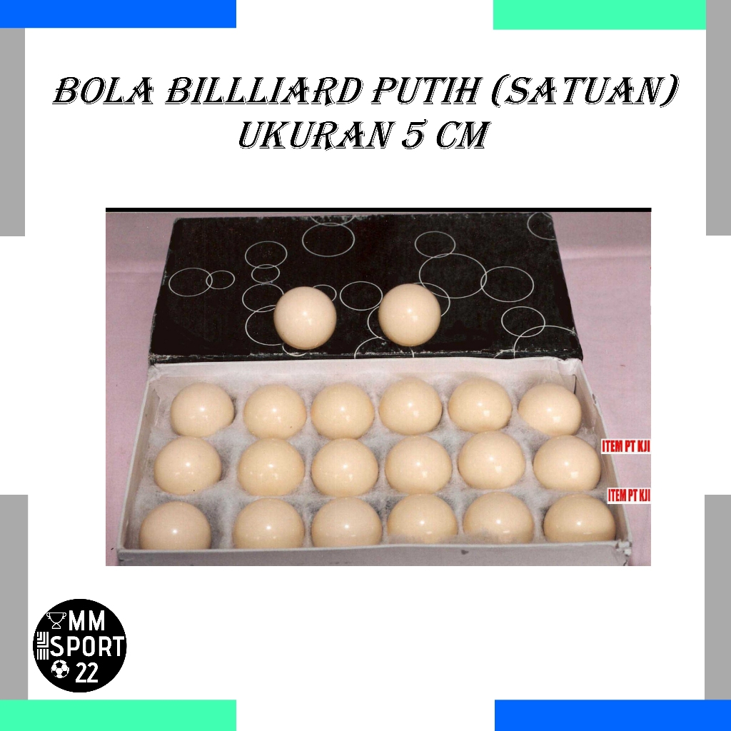 Jual White Cue Ball Bola Putih Biliar Billiard Bilyar | Shopee Indonesia