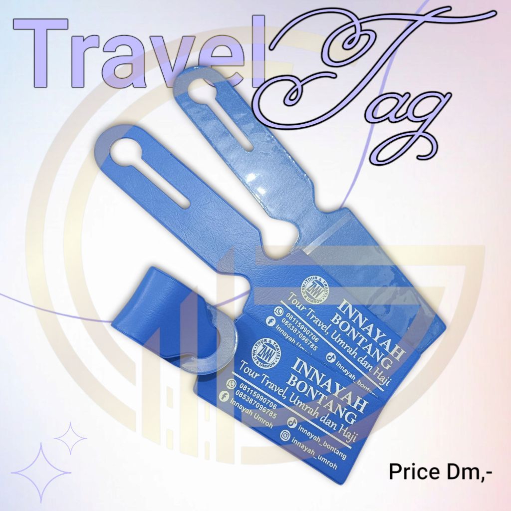 Jual Luggage tag custom bag tag koper name tag travel | Shopee Indonesia