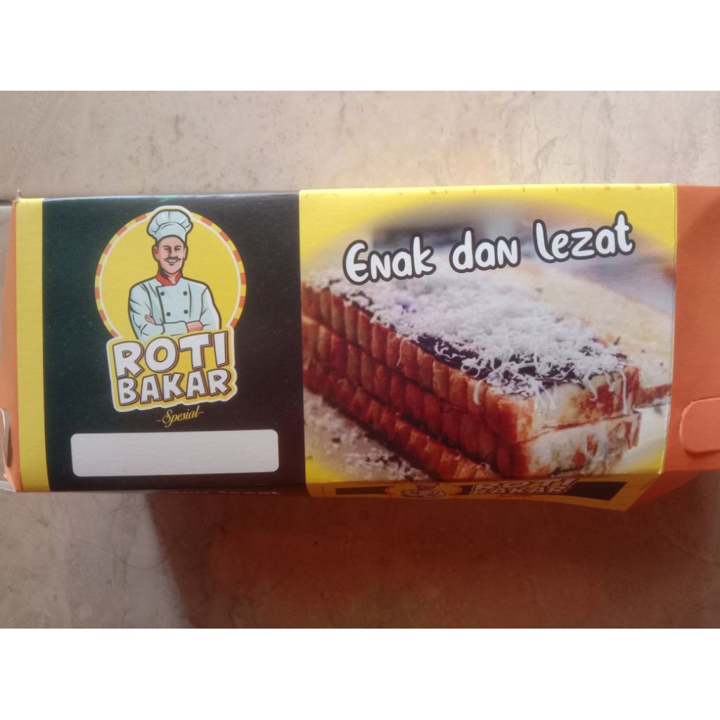 Jual Dus Roti bakar#Wadah Roti bakar#kemasan Roti bakar 1 pack ...