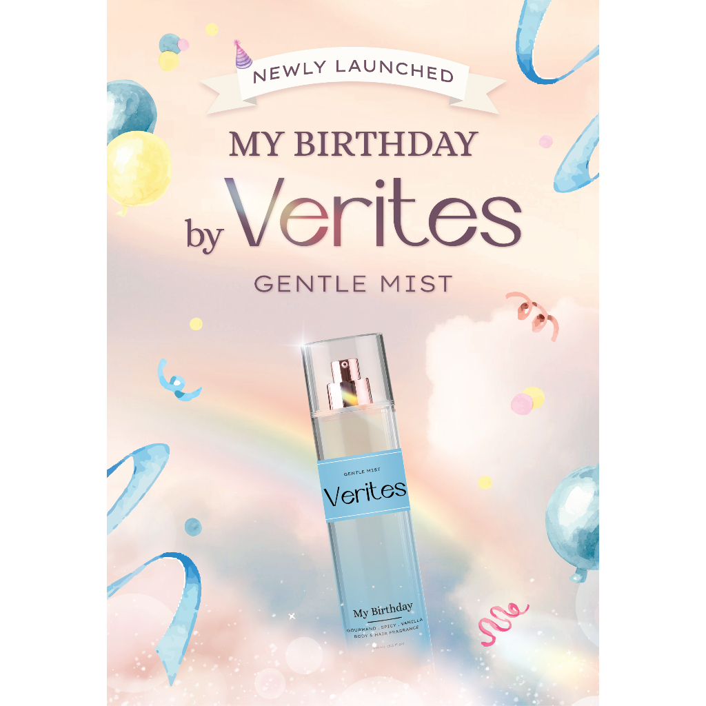 Jual Verites Gentle Mist - Birthday Package | Shopee Indonesia