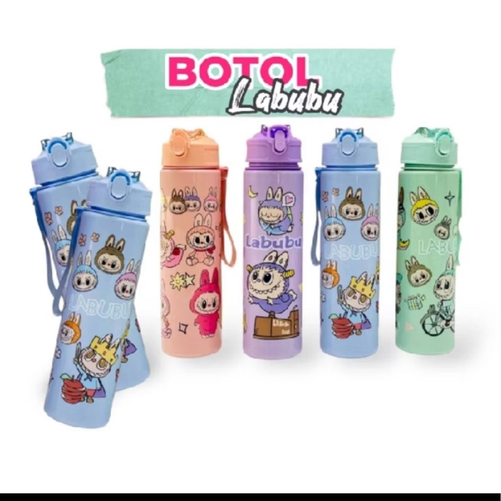 Jual BOTOL MINUM LABUBU ANAK 900ML | Shopee Indonesia